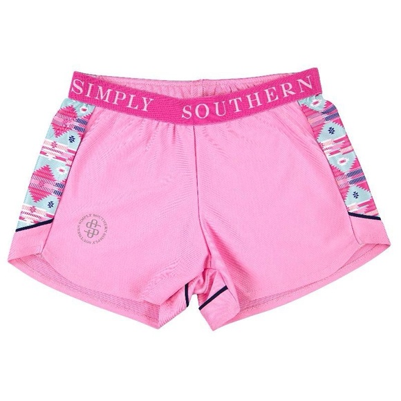 Simply Southern | Shorts | Simply Southern Preppy Candy Cheer Shorts ...